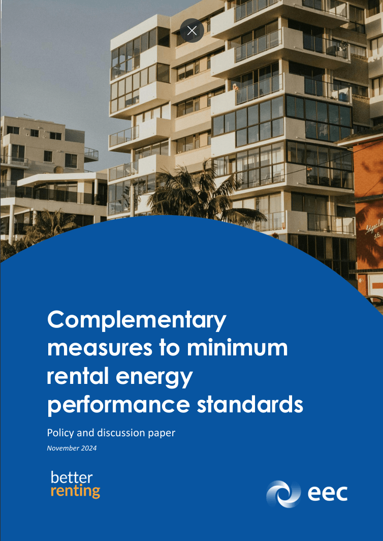 Complementary measures to minimum rental energy performance standards ...
